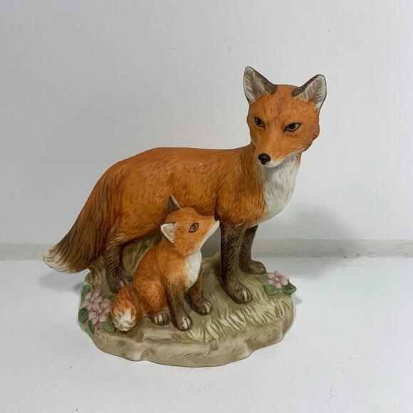 Accents | Gorgeous Homco Fox Figurine 475 T | Poshmark